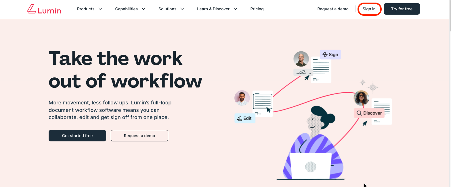 Getting started with Lumin and Google Workspace
